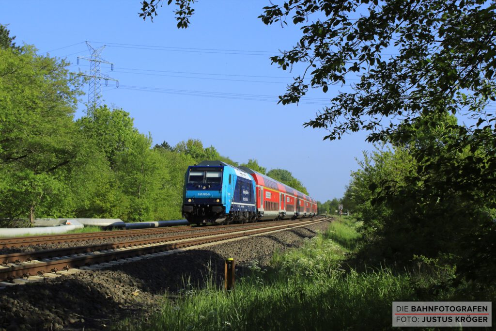 Frühling an der südlichen Marschbahn – Die Bahnfotografen